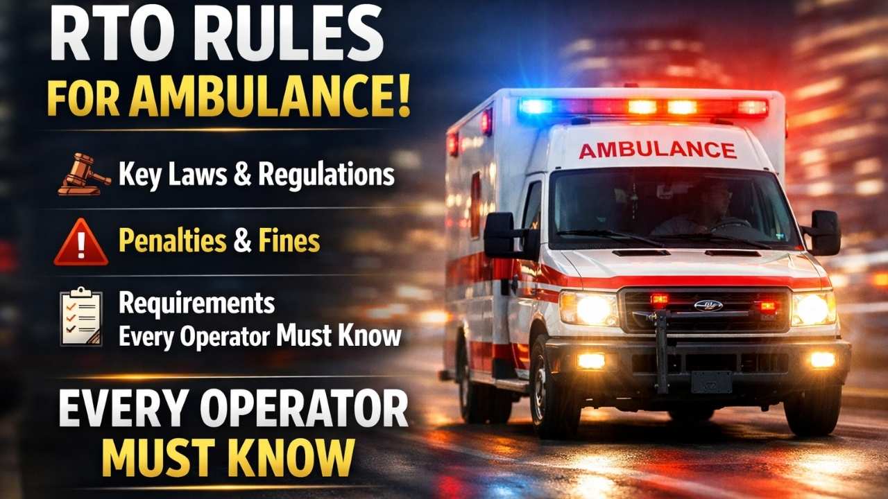 RTO Rules for Ambulance- Key Laws, Penalties, and Requirements Every ...