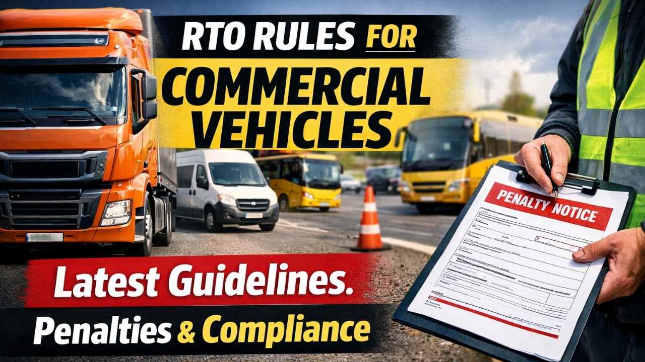 RTO Rules for Commercial Vehicles: Latest Guidelines, Penalties and ...