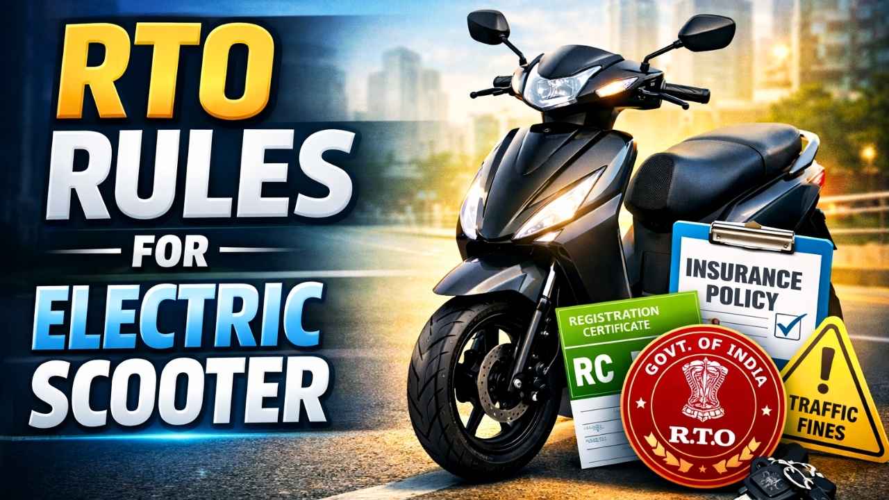 RTO Rules for Electric Scooter in India: Licence, Registration and ...
